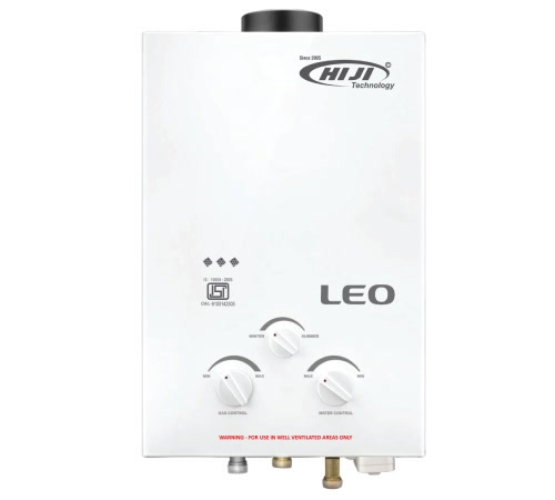 HIJI LEO Instant Gas Water Heater | Low Gas Consumption & High Efficiency